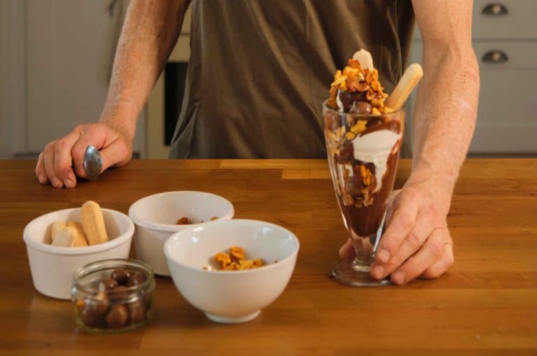 GUILTY PLEASURES ICE CREAM SUNDAE - Tom Aikens